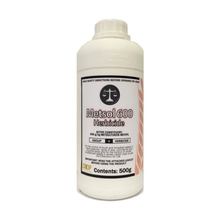 Metsol 600 Herbicide 500g | Shop Turf Supplies Online with Nuturf