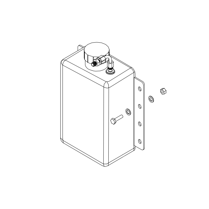 Dyna-Fog Tank Assembly - 1 Gallon Flush